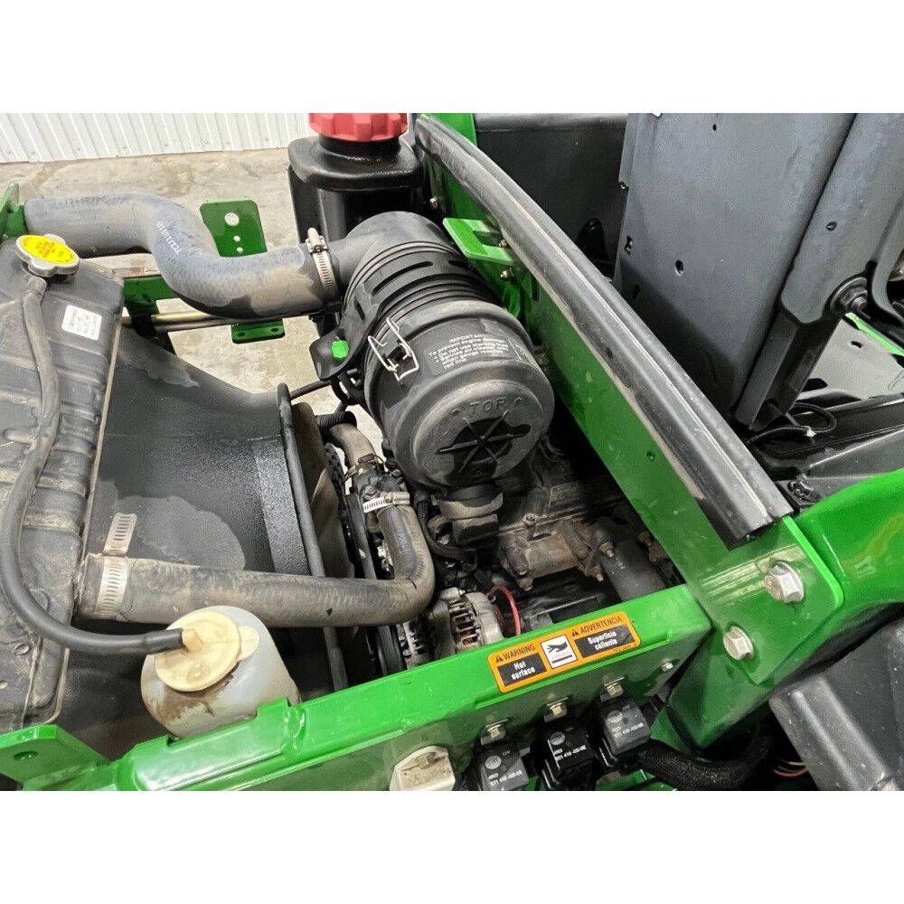 John Deere 72in Deck Diesel Engine Riding Lawn Mower 2012 Used 1435 ...