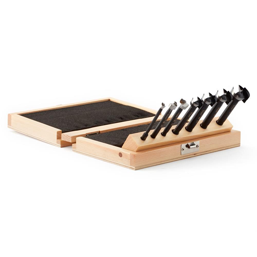 Bora Portamate Tempest Forstner Bit Set with Wood Box 7pc BFB-009867 ...
