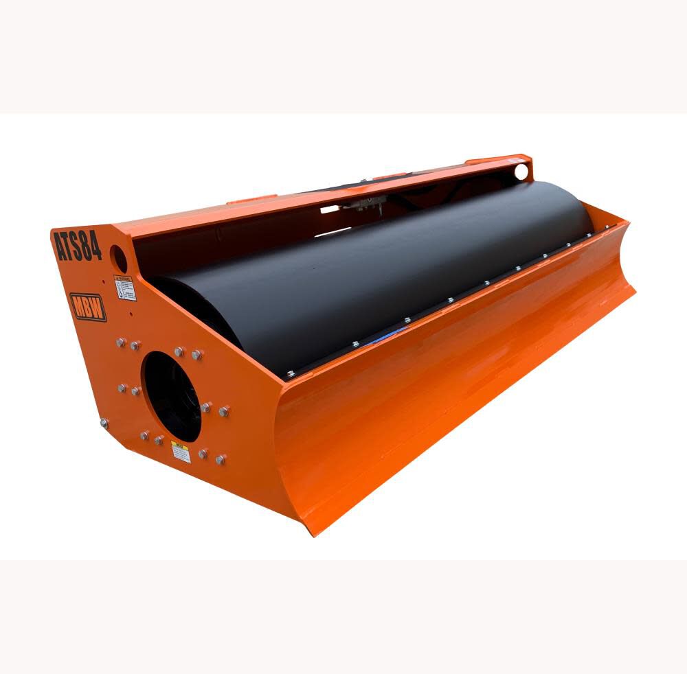 MBW ATS73 73in Skid Steer Smooth Roller Attachment 888099 - Acme Tools