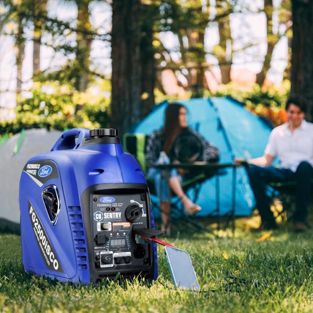 Ford 2500 Watt Recoil Start Gas Inverter Generator FG2500ISCO from Ford ...
