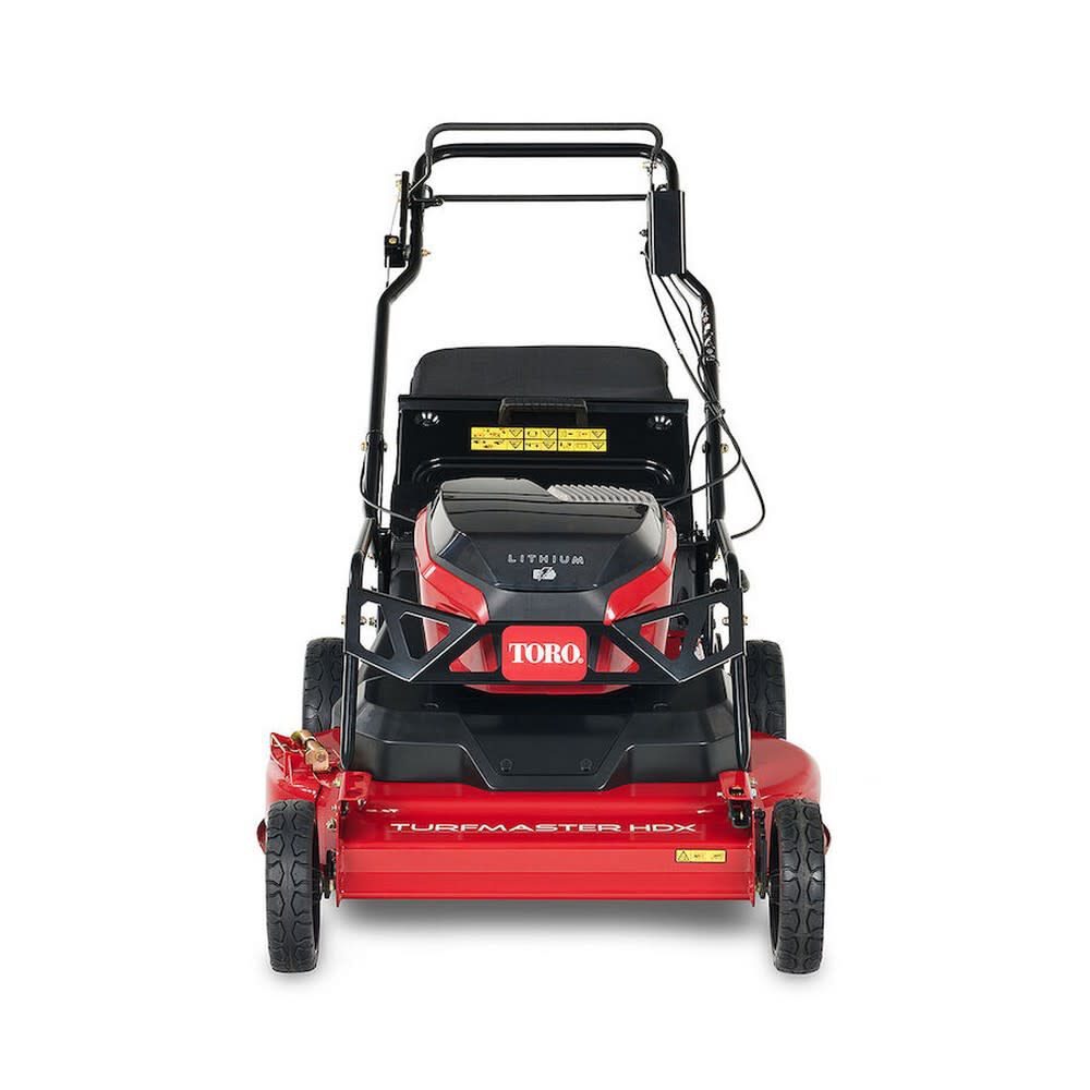 Toro TurfMaster Revolution 30in 60V Max Electric Mower with 10Ah ...
