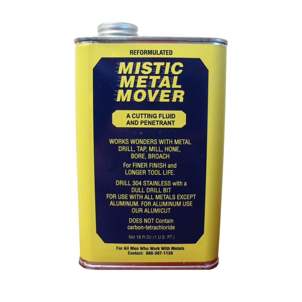 Mistic Metal Mover 16oz Reformulated Metal Mover Cutting Fluid ...