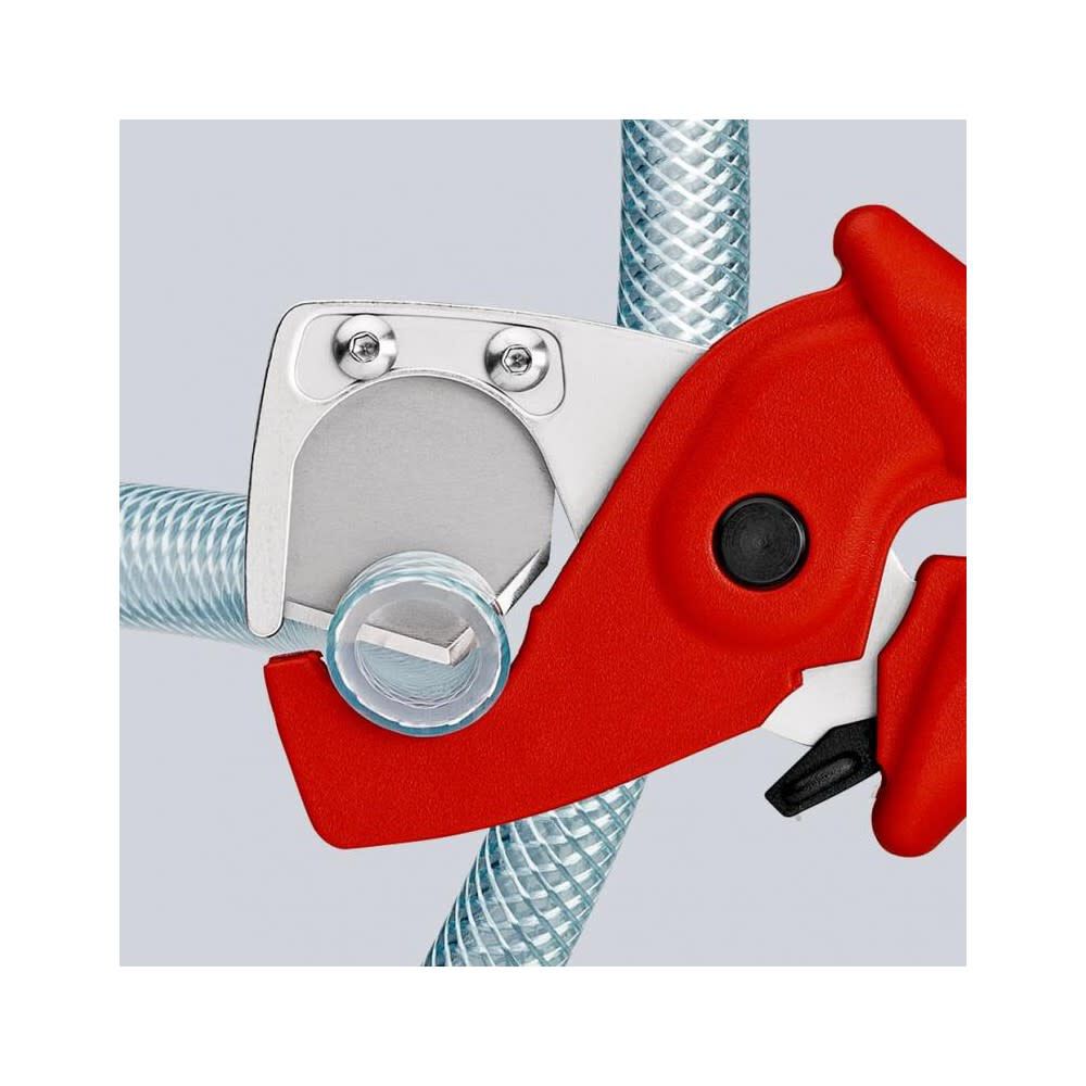 Knipex Plasticut Cutter For Hoses & Plastic Conduit Pipes 185mm 90 20 ...