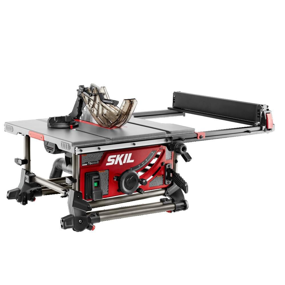 SKIL 10in Jobsite Table Saw with Foldable Stand 25 1/2 Rip Capacity ...