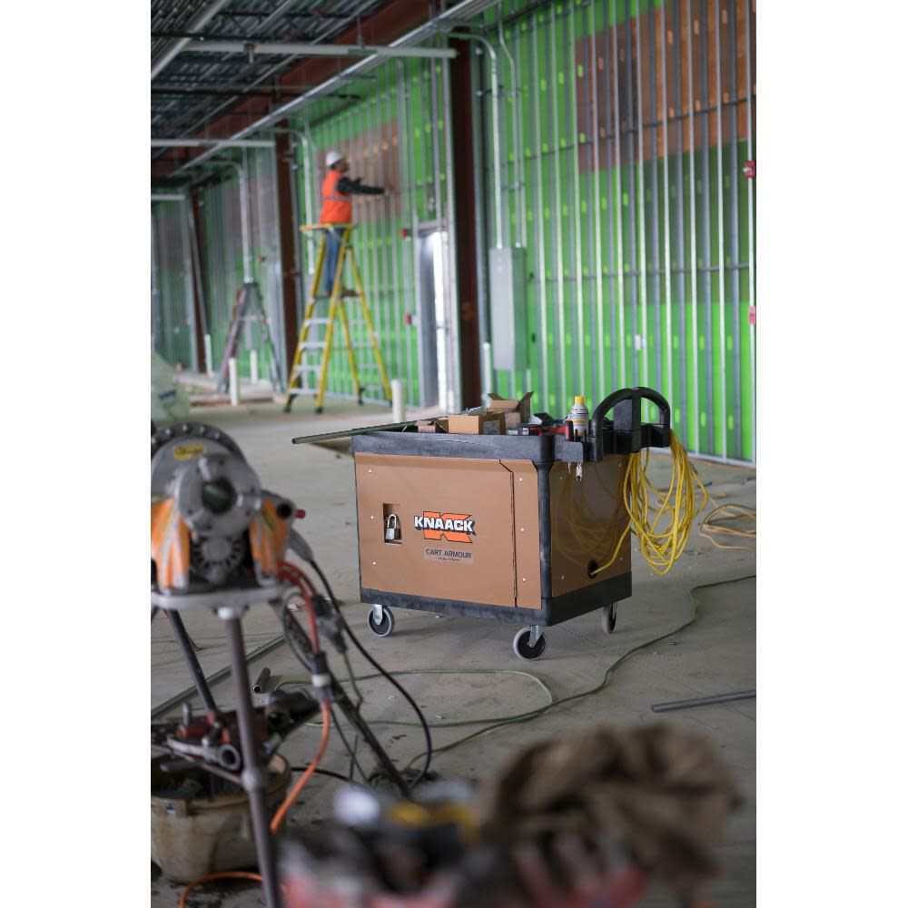 Knaack Cart Armour Mobile Cart Security Paneling Rubbermaid Utility ...