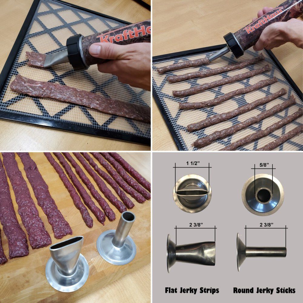 Krafthaus Jerky Maker Kit 1lb Capacity 9in Barrel KH-10 from Krafthaus ...