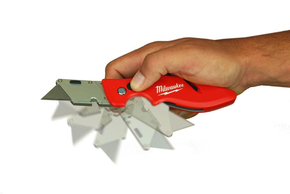 Milwaukee Fastback Flip-Blade Utility Knife 48-22-1901X4 - Acme Tools