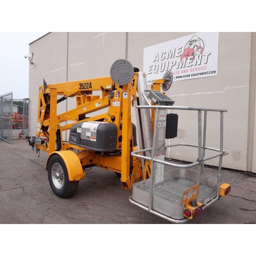 Haulotte 3522A 35 ft Articulated Telescopic Towable Boom Lift 2019 Used ...