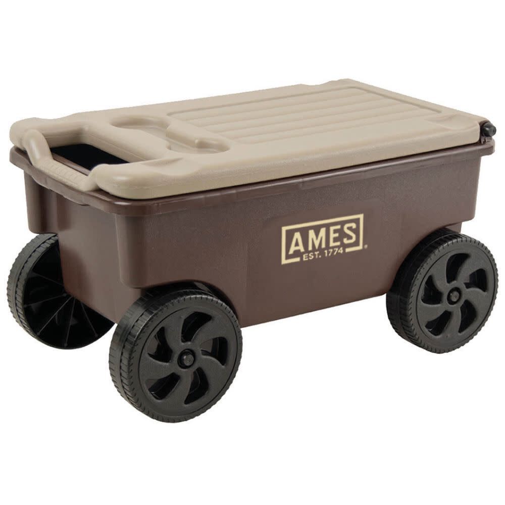 Ames 2 cu. ft. Plastic Lawn Cart 1123047100 - Acme Tools
