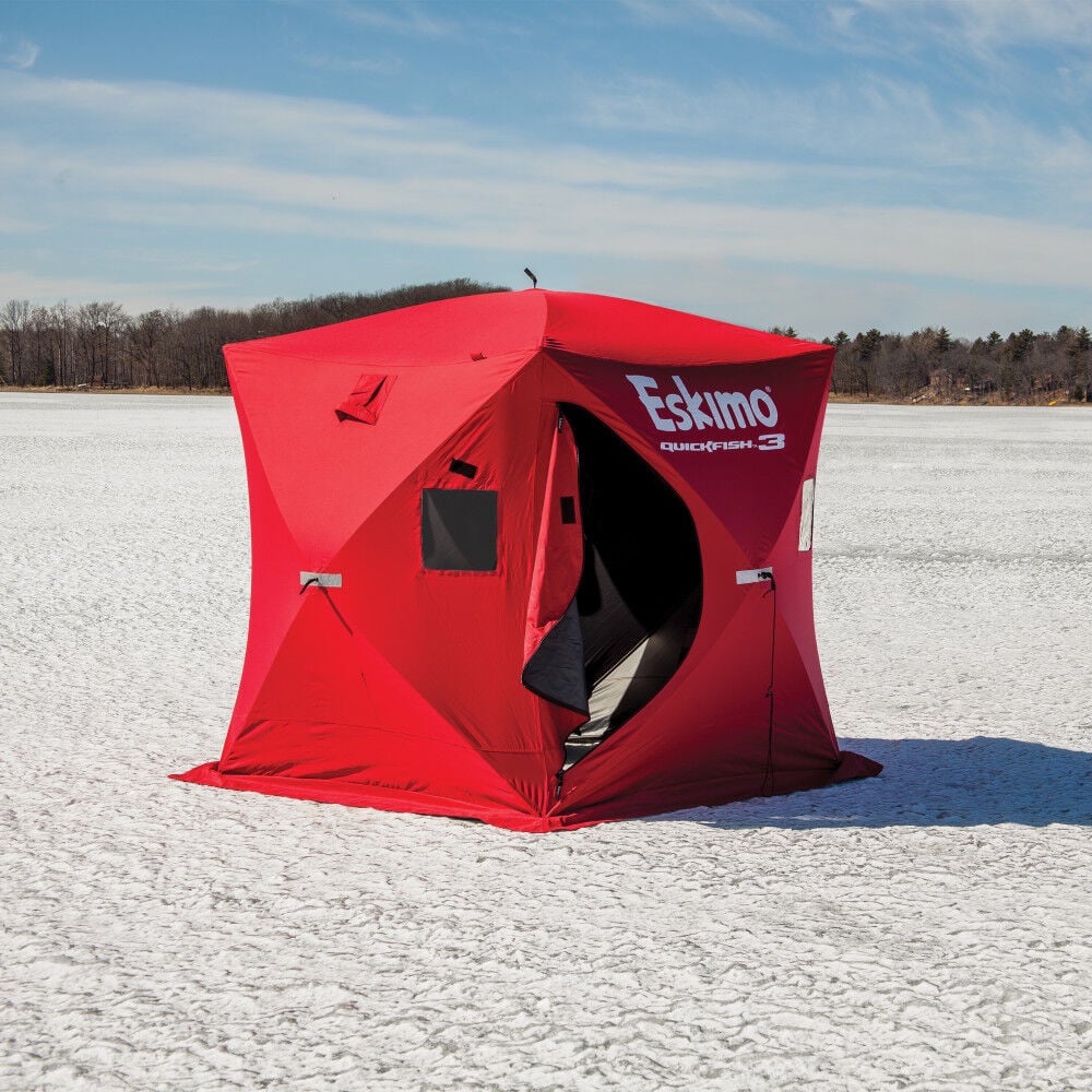 Eskimo Quickfish 3 Ice Fishing House Portable Pop Up 69143 - Acme Tools
