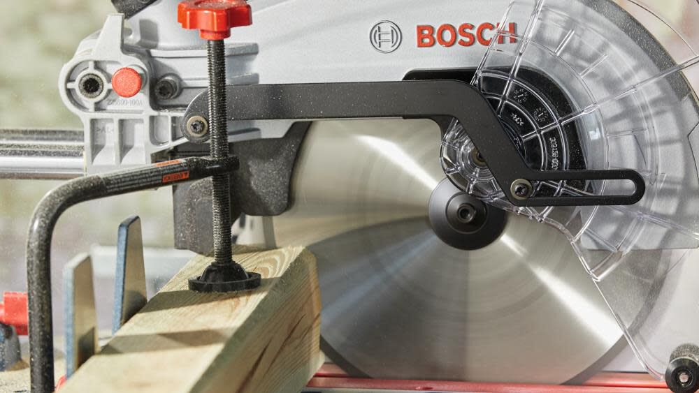 Bosch PROFACTOR 18V Surgeon 12in Dual Bevel Slide Miter Saw (Bare Tool ...