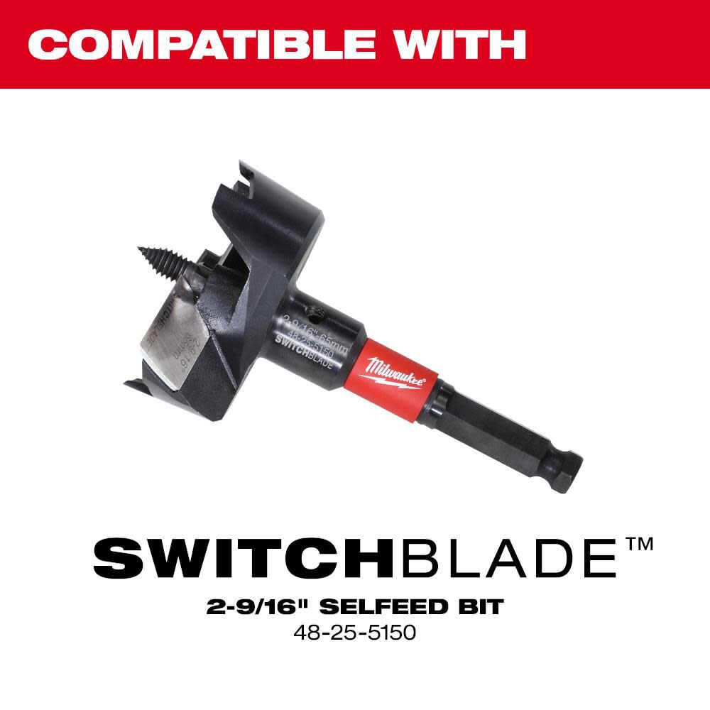 Milwaukee 2-9/16 in. SwitchBlade 10 Blade Replacement Kit 48-25-5350 ...