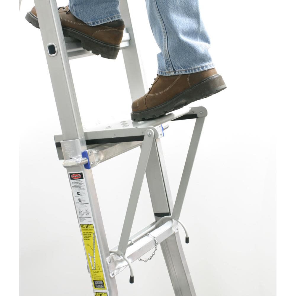 Werner Aluminum Platform for MT Series Multi-Ladders AC18MT from Werner ...