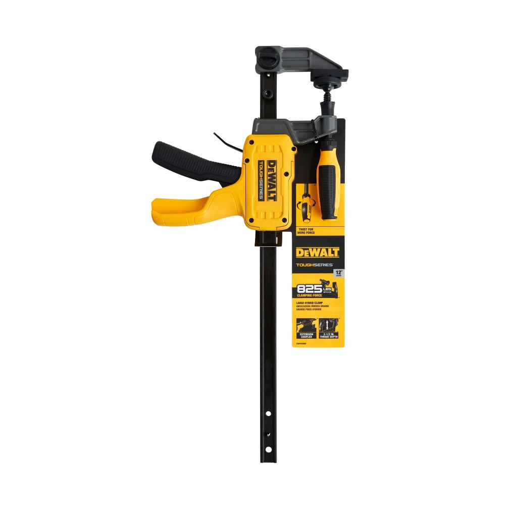 DEWALT ToughSeries 12 Inch Hybrid Clamp DWHT83600 - Acme Tools