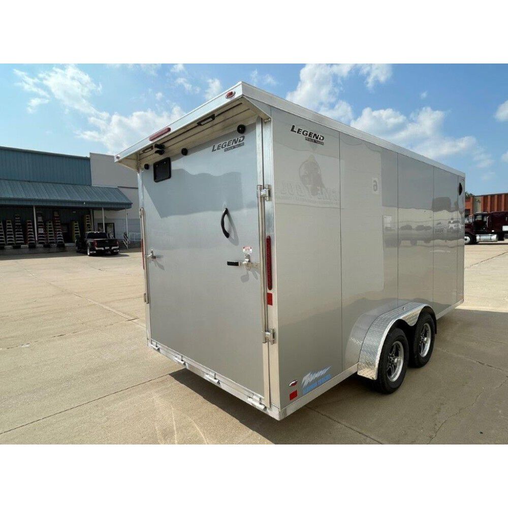 Legend Premium Trailers 18ft Legend TV Thunder V-Nose Aluminum Tandem ...