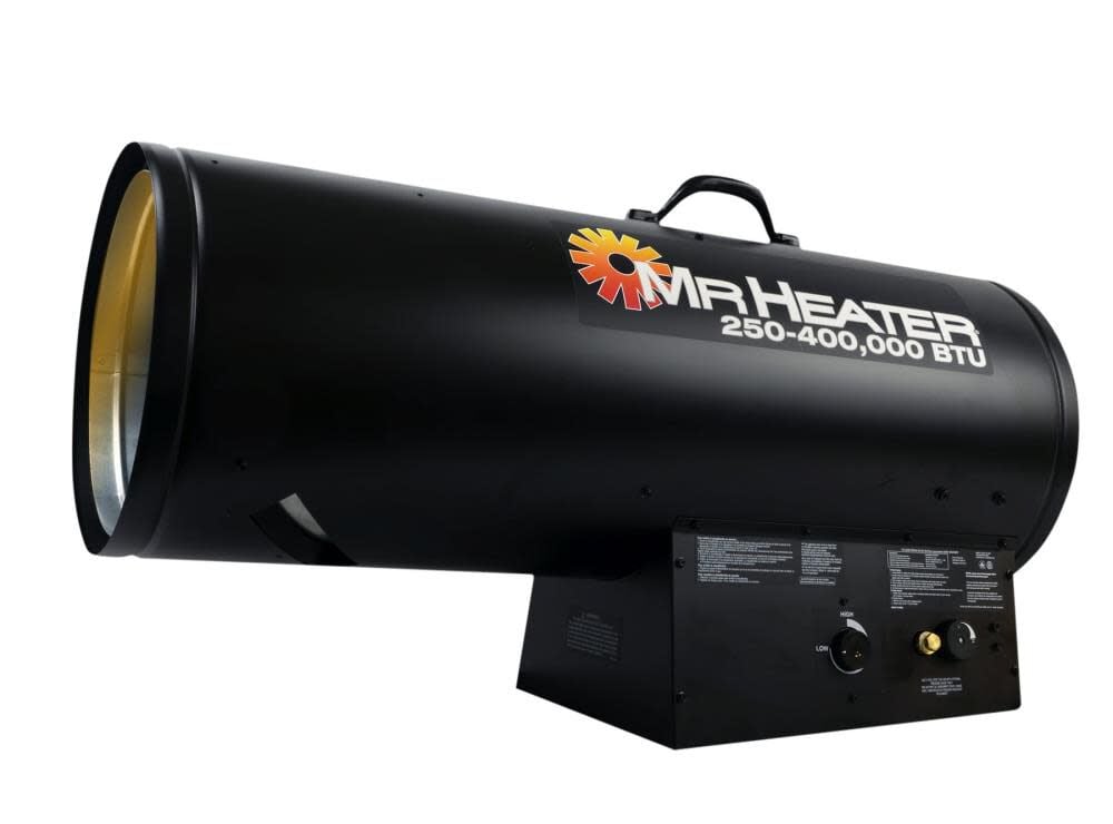 Mr Heater 400,000 BTU Forced Air Propane Heater with Thermostat F272425 ...