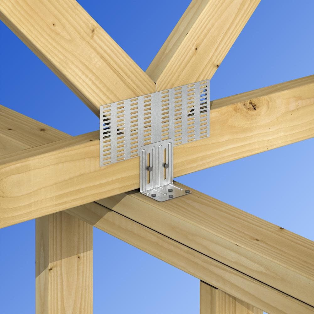 Simpson Strong-Tie DTC 18 Ga Galvanized Steel Roof Truss Clip - 100 ...