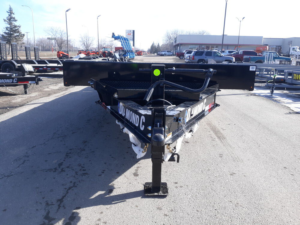 Diamond C 22 Ft. x 102 In. Heavy Duty Deck Over Equipment Trailer with ...