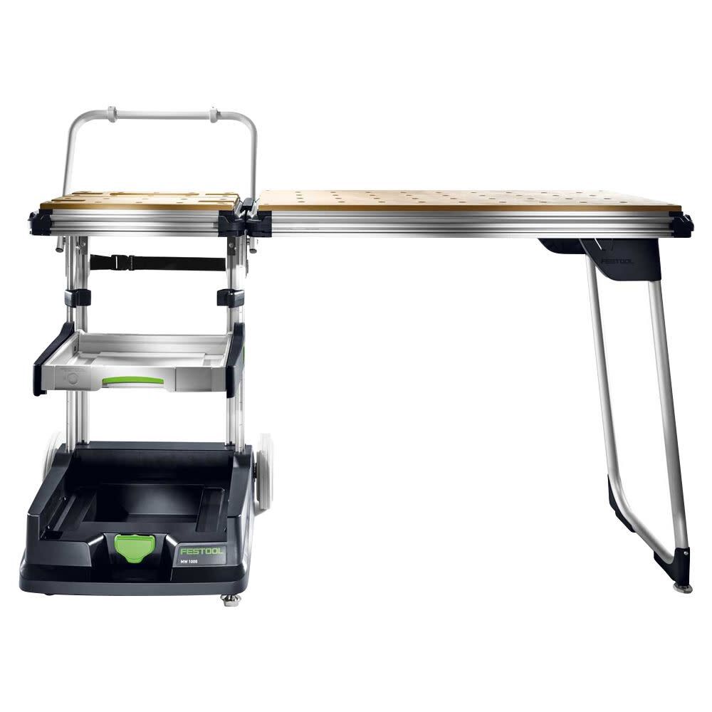 Festool MW 1000 Mobile MFT Work Shop SET with Extension Table 203802 ...