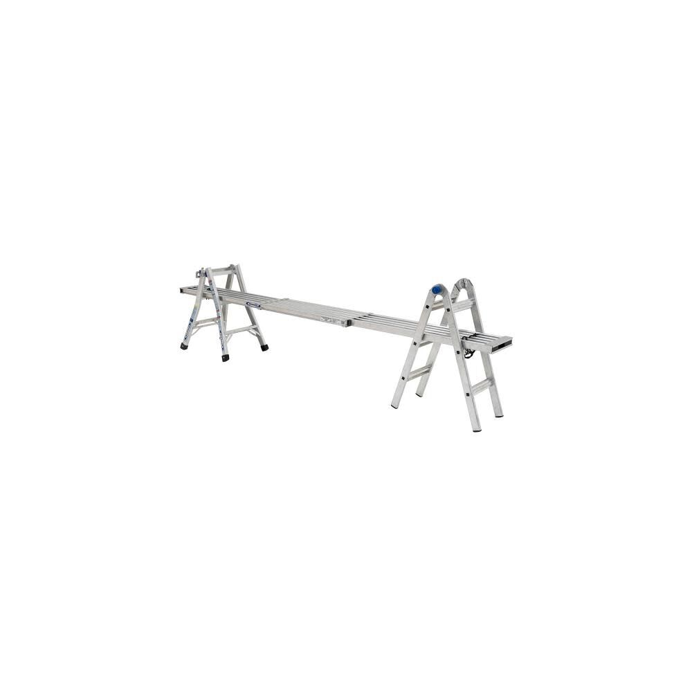 Werner 13-ft Aluminum 300-lb Telescoping Type Ia Multi-Position Ladder ...