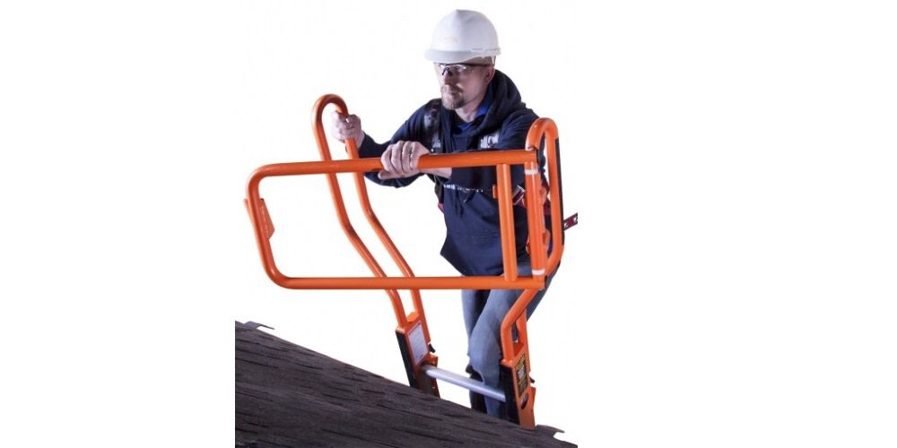Guardian Fall Protection Safe-T Self Closing Ladder Gate 10798 - Acme Tools