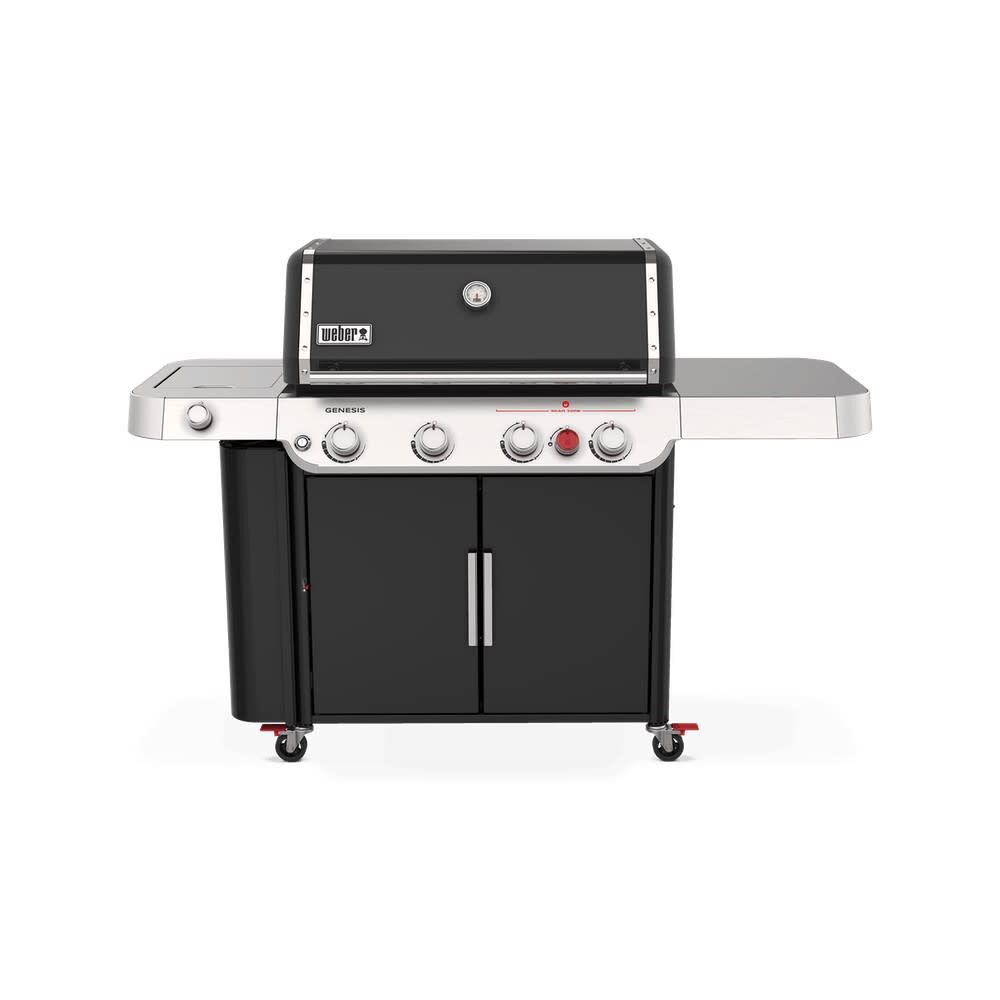 Weber Genesis E-435 Grill Black 4-Burner Liquid Propane Gas 36410001 ...