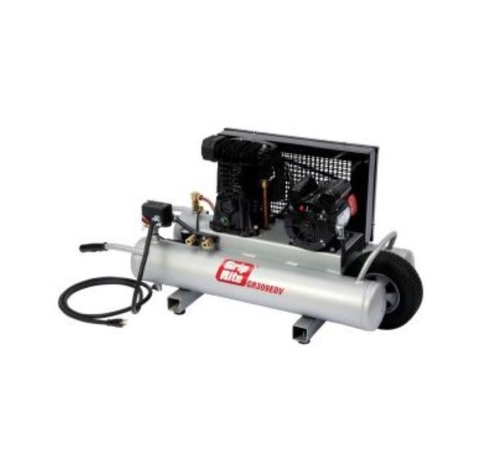 Grip Rite Wheelbarrow Compressor Electric Dual Voltage 3HP GR309EDV ...
