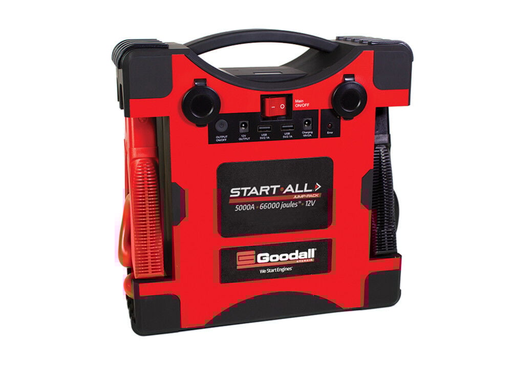 Start All Jump Pack 5000Amps 66000 Joules 5S 12V JP-12-5000-001T - Acme ...