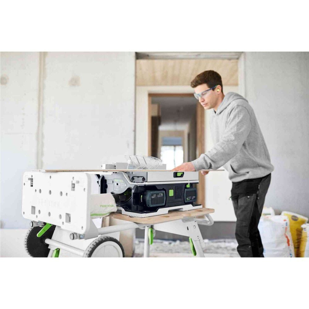 Festool CSC SYS 50 EBI-Basic Cordless 18V Battery Powered Table Saw (Bare Tool) 576821 - Acme Tools