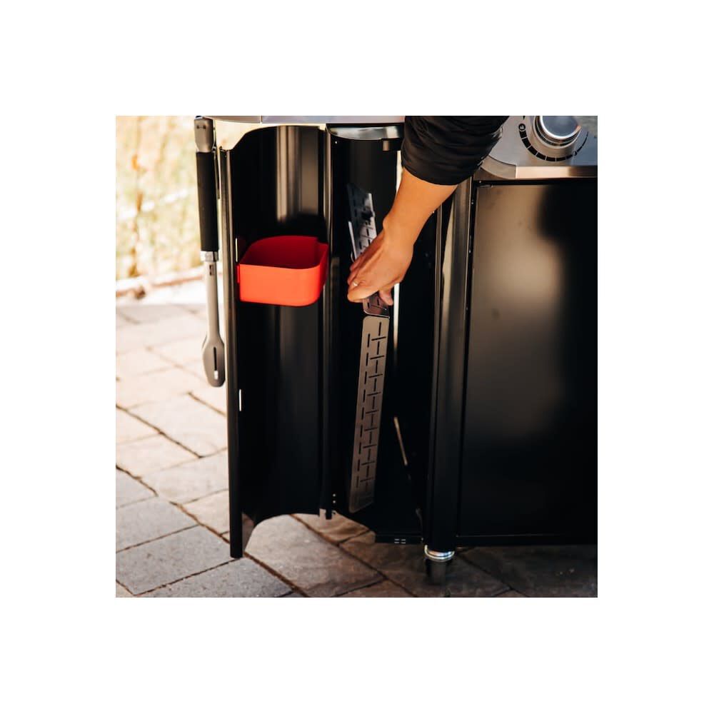 Weber Genesis E-435 Grill Black 4-Burner Liquid Propane Gas 36410001 ...