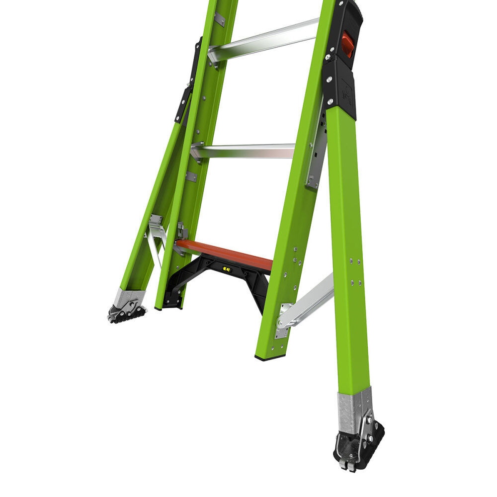 Little Giant Safety HyperLite SumoStance 28 ft Type IAA Fiberglass ...