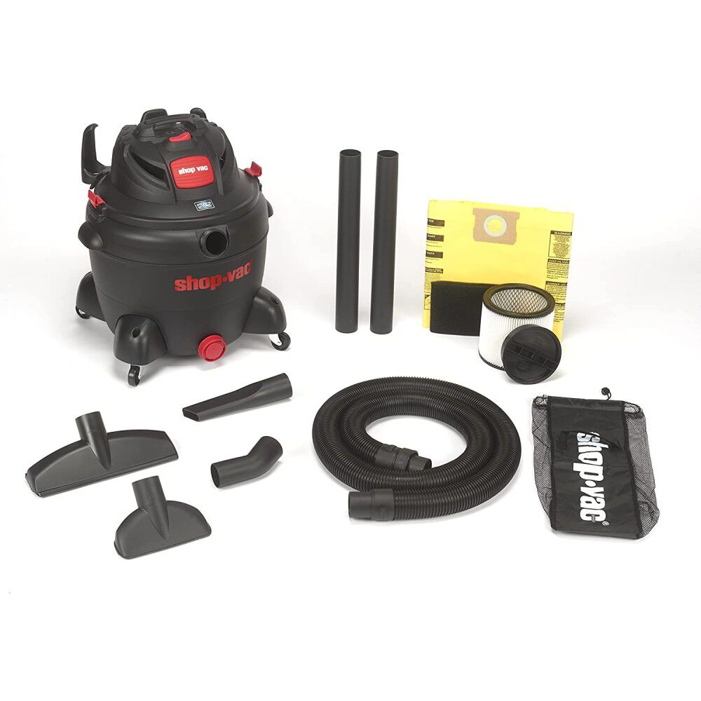 Shop Vac Wet/Dry Utility Vacuum 16 Gallon 6.5 Peak HP with SVX2 ...