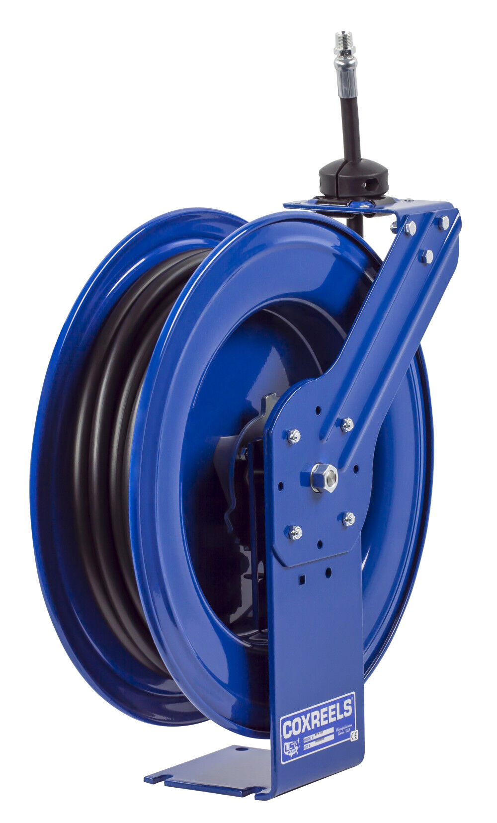 Coxreels Heavy Duty Spring Driven Hose Reel 3/8in x 50' 3000PSI MP-N ...