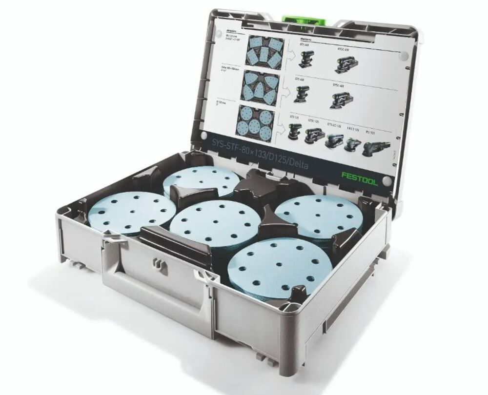 Festool 578042 Orbital Sander with Abrasive Assortment 578042 - Acme Tools