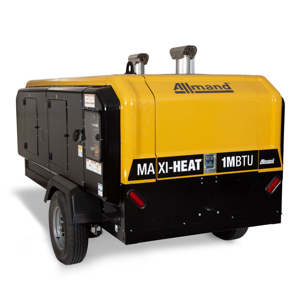 Allmand Maxi-Heat 1M BTU Indirect Fired Mobile Diesel Heater 81012599 ...