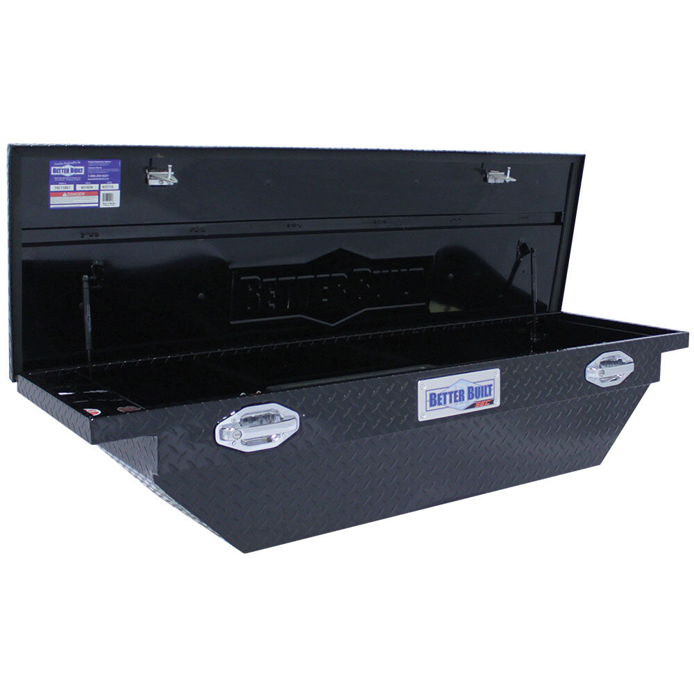 Better Built 63in SEC Saddle Truck Tool Box LOW PROFILE WEDGE GLOSS ...