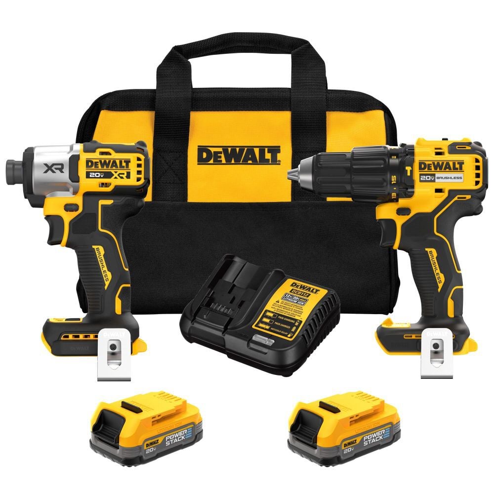 DEWALT 20V MAX Brushless Cordless 2 Tool Combo Kit DCK228E2 - Acme Tools