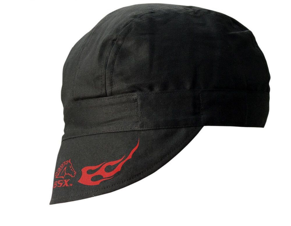 Black Stallion Cotton Welding Cap BC5W-BK from Black Stallion - Acme Tools