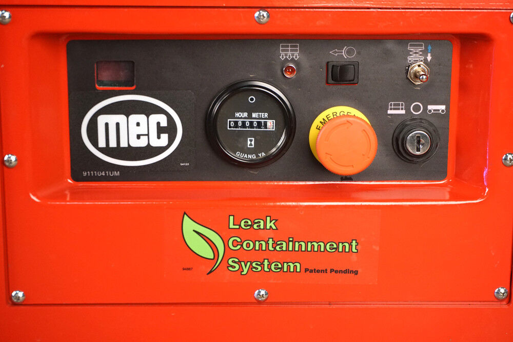 mec 19 Ft. Micro Electric Scissor Lift with Leak Containment System ...