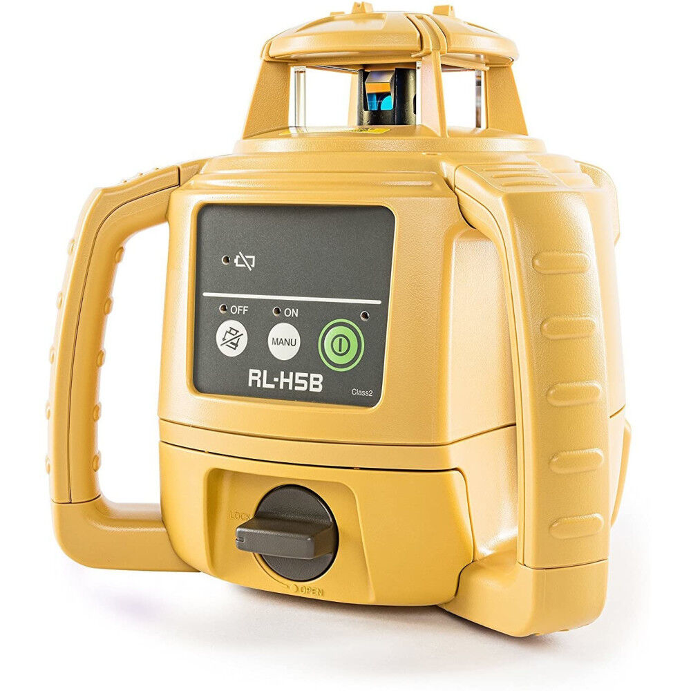 Topcon RL-H5B Laser Kit with Tripod & 13' Fiberglass in Inches 1035256-01 - Acme Tools