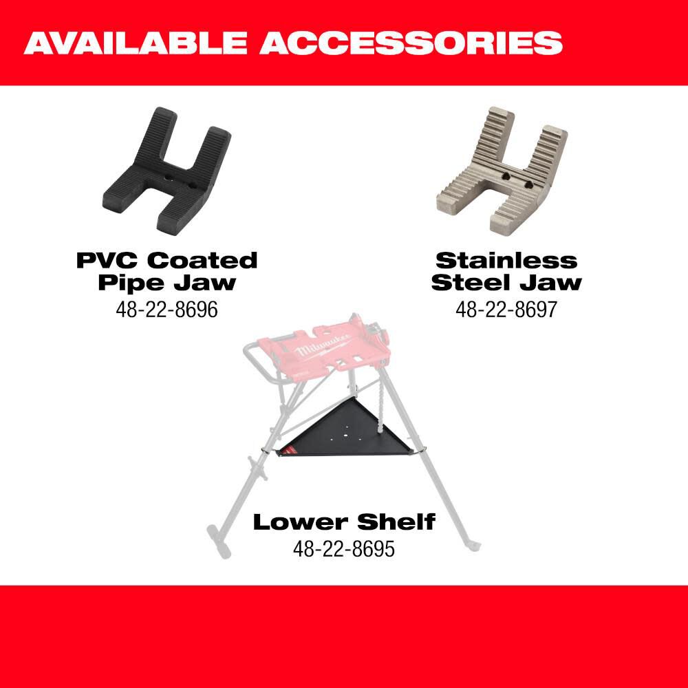 Milwaukee 6 Leveling Tripod Chain Vise 48-22-8690 from Milwaukee - Acme ...