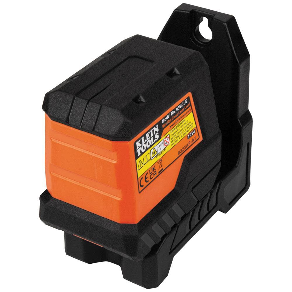 Klein Tools Red Mini Cross-Line Laser Level 93MCLS - Acme Tools