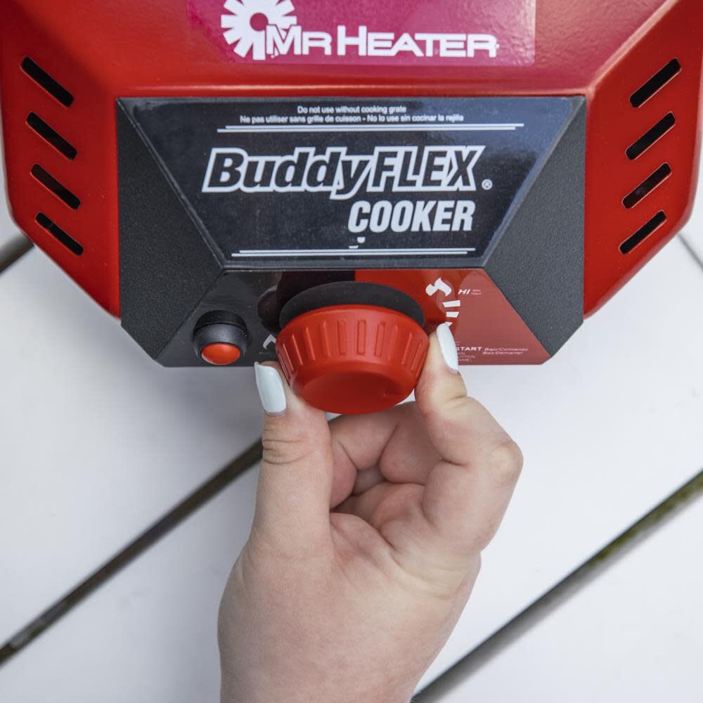 Mr Heater Refurbished Portable Radiant Buddy FLEX Cooker Heater A600500 ...