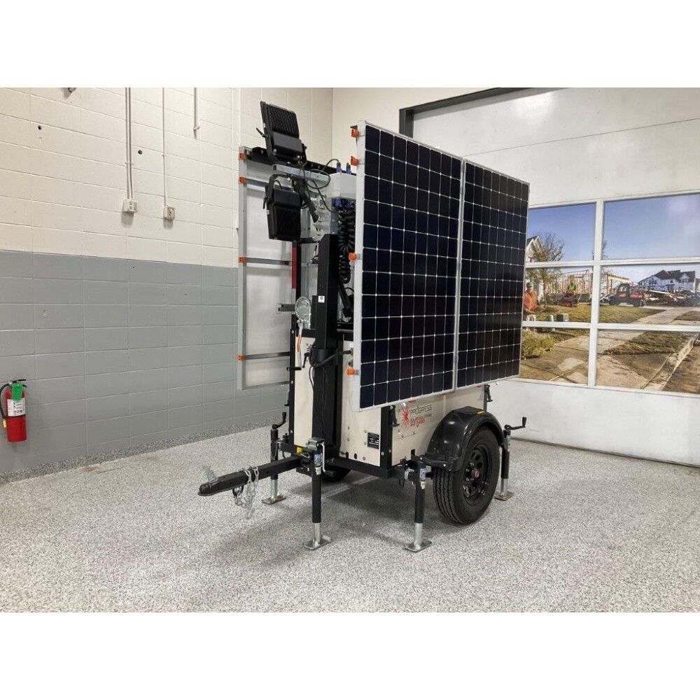 Progress Solar Solution Mobile Solar Powered Light Tower SLT 1400 ...
