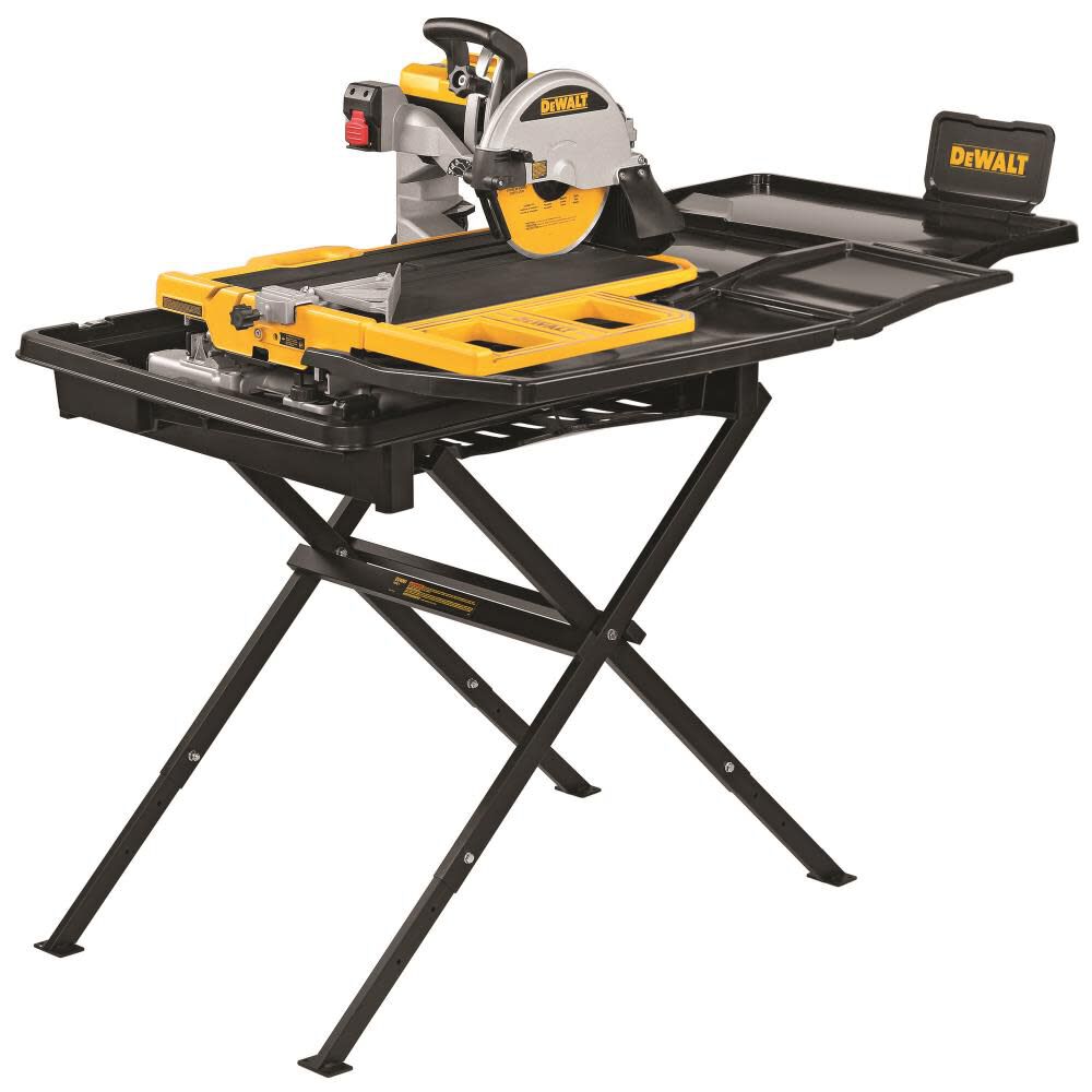DEWALT Tile Saw with Stand 10in High Capacity D36000S - Acme Tools