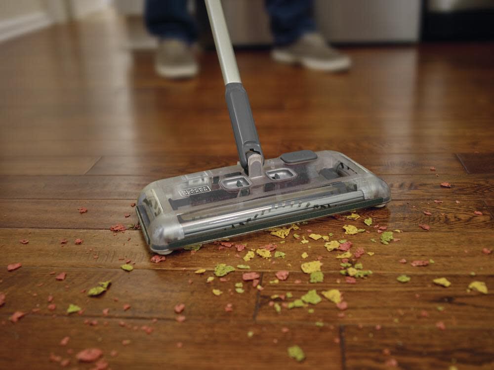 Black and Decker Lithium Floor Sweeper Grey HFS215J01 from Black and ...
