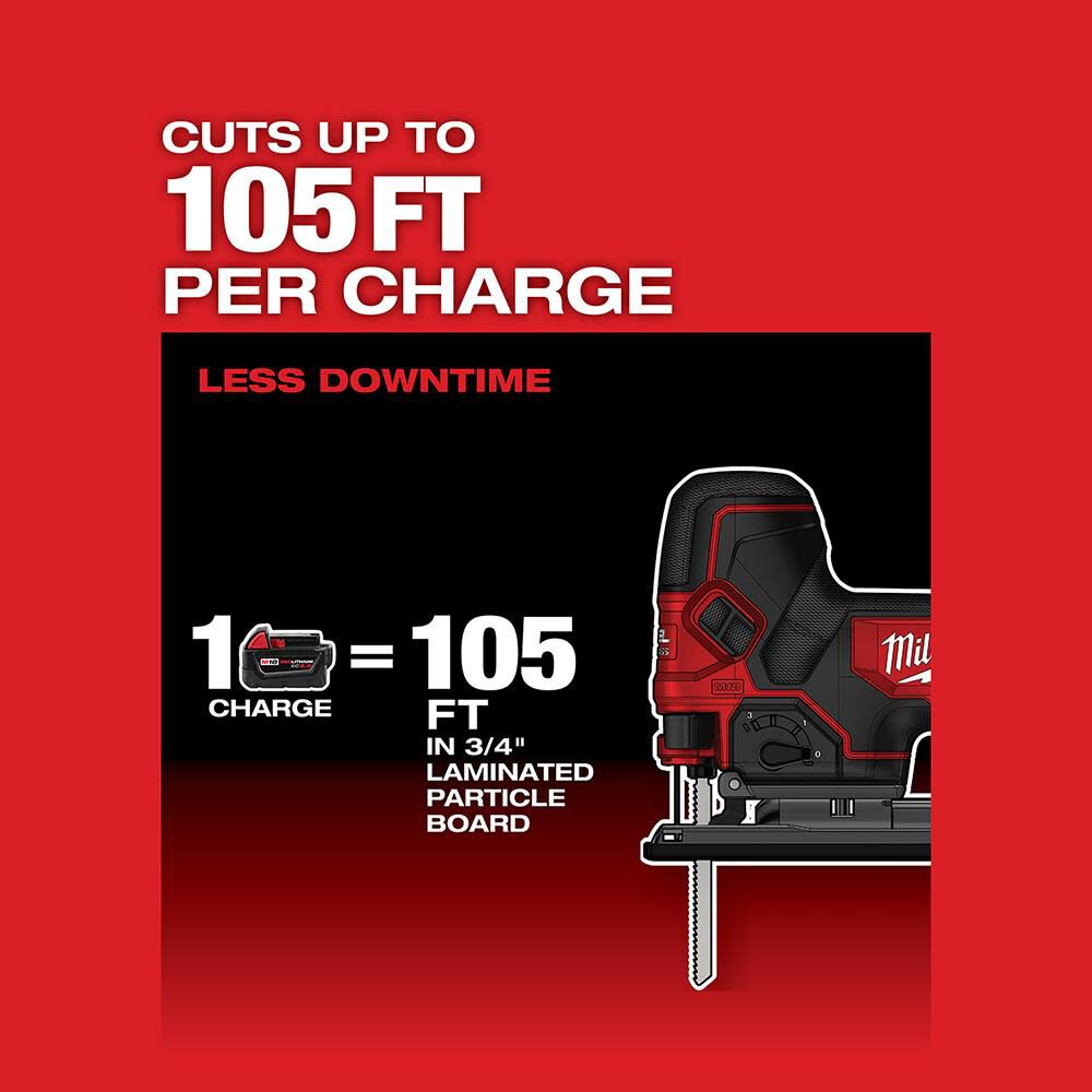 Milwaukee M18 FUEL Barrel Grip Jig Saw (Bare Tool) 2737B-20 - Acme Tools