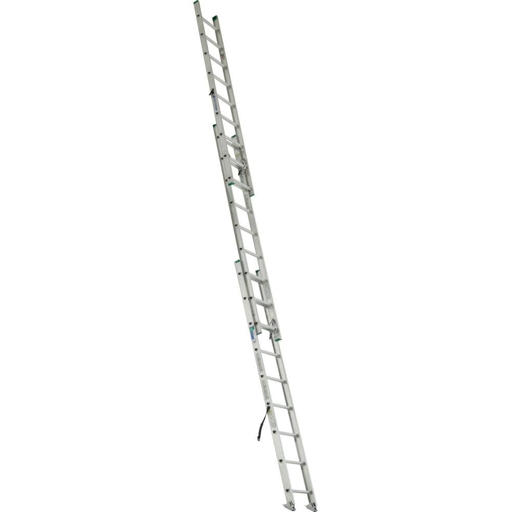 Werner 24' Aluminum Extension Ladder Type II Compact D1224-3 from ...
