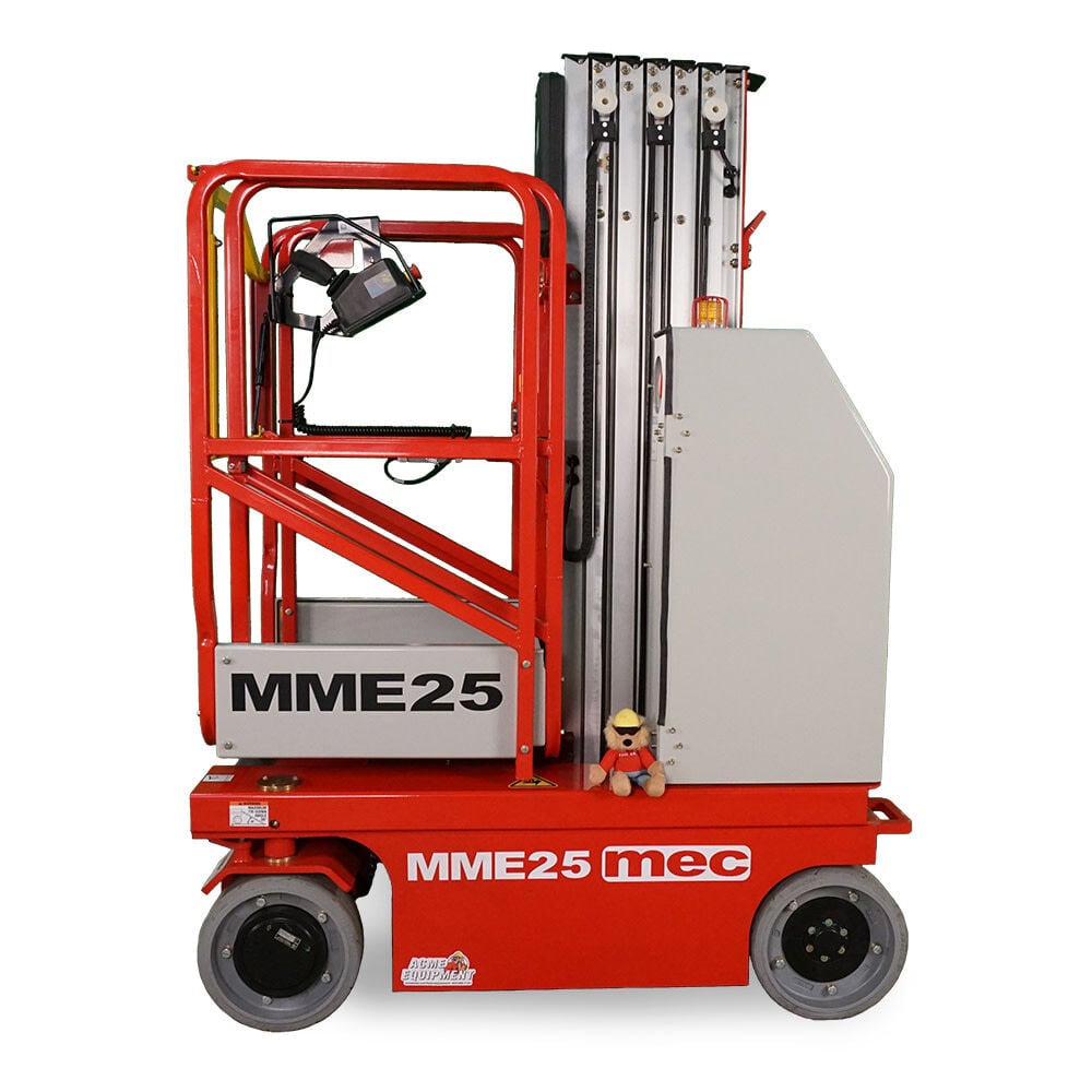 mec 25 Ft. Electric Vertical Mast Lift MME25 - Acme Tools