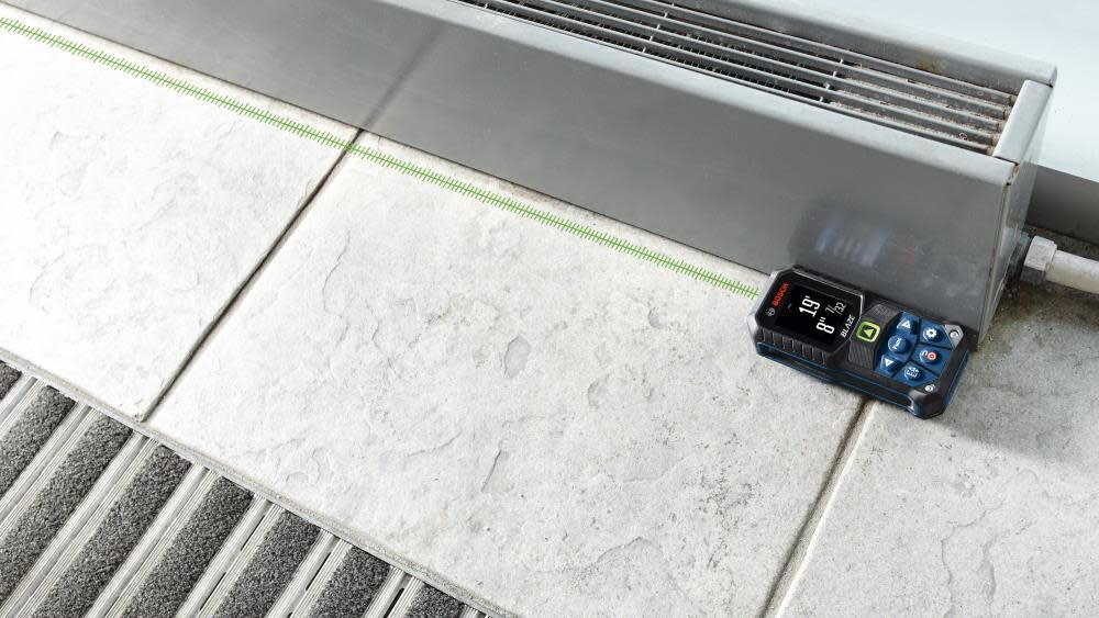 Bosch BLAZE Connected Green Beam Laser Distance Measurer 165' GLM165 ...